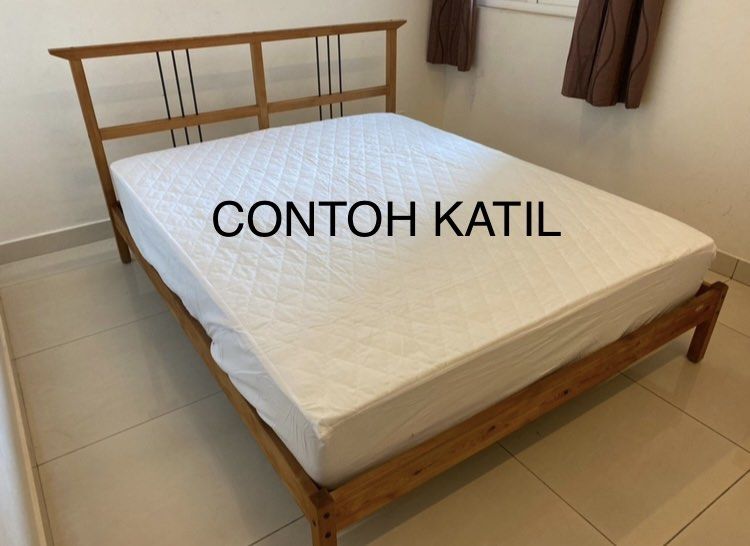 IKEA Screws / Spare Parts | Tarva Queen Bed Frame, Furniture & Home ...