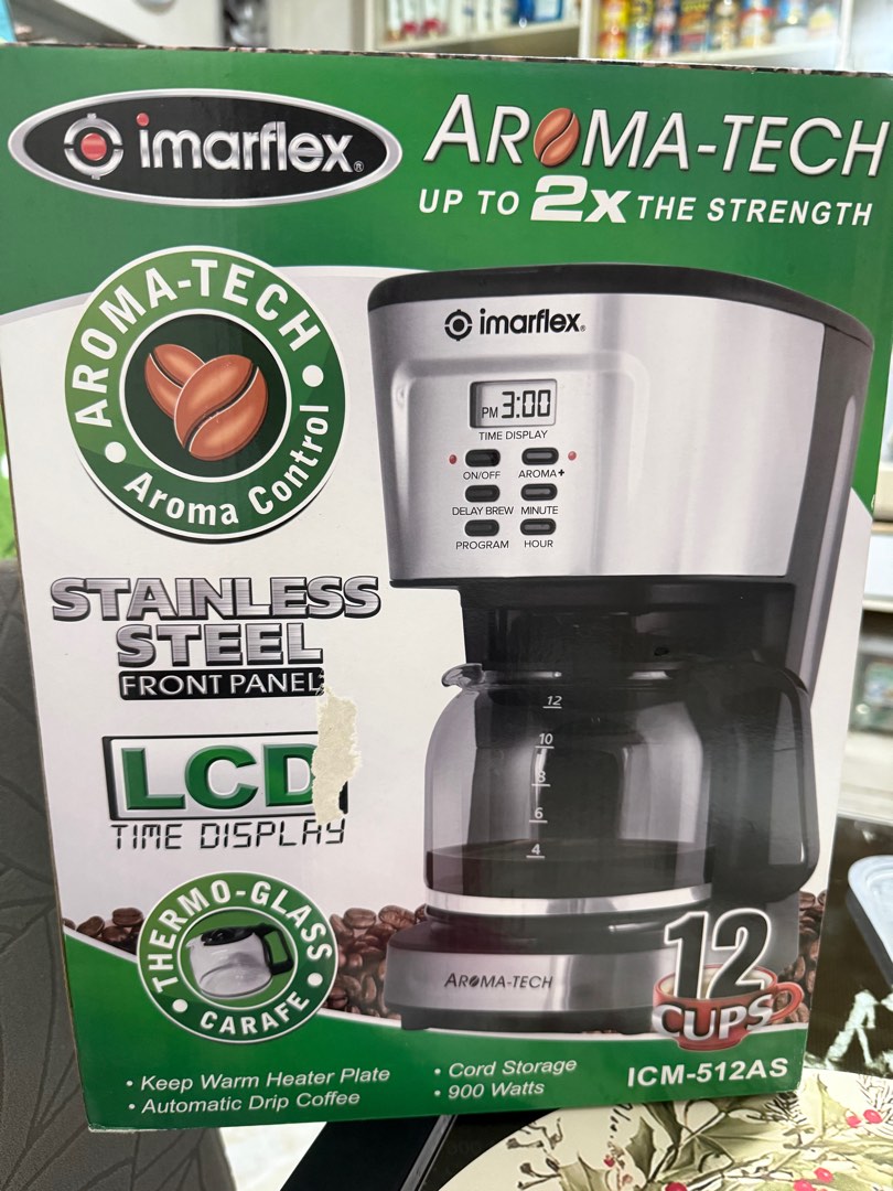 Imarflex coffee maker, TV & Home Appliances, Kitchen Appliances, Coffee ...