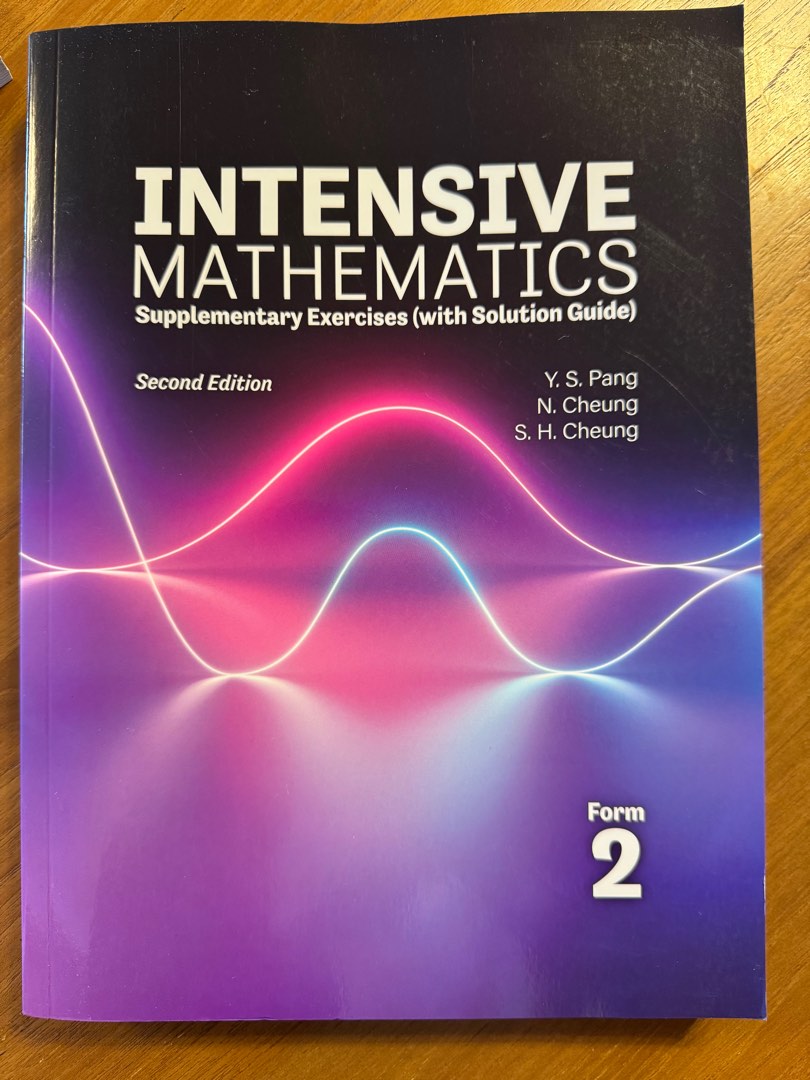 Intensive mathematics Form 2 + Math made Simple form 2, 興趣及遊戲, 書本 & 文具 ...