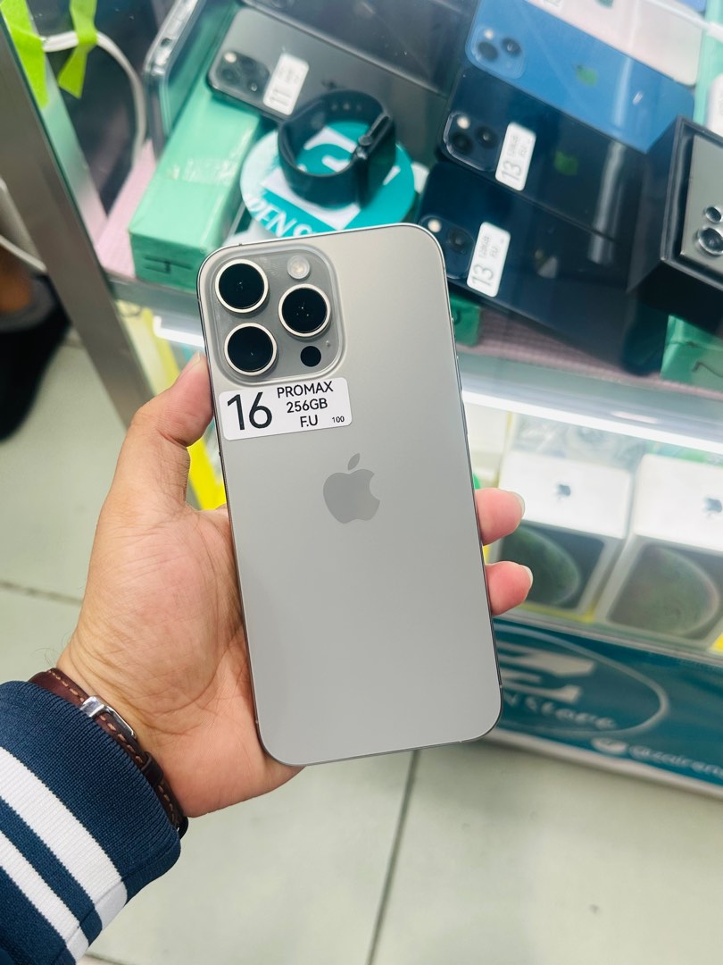 iPhone 16 Promax 256GB 100BH Openline NTC Approved 100%smooth With box ...
