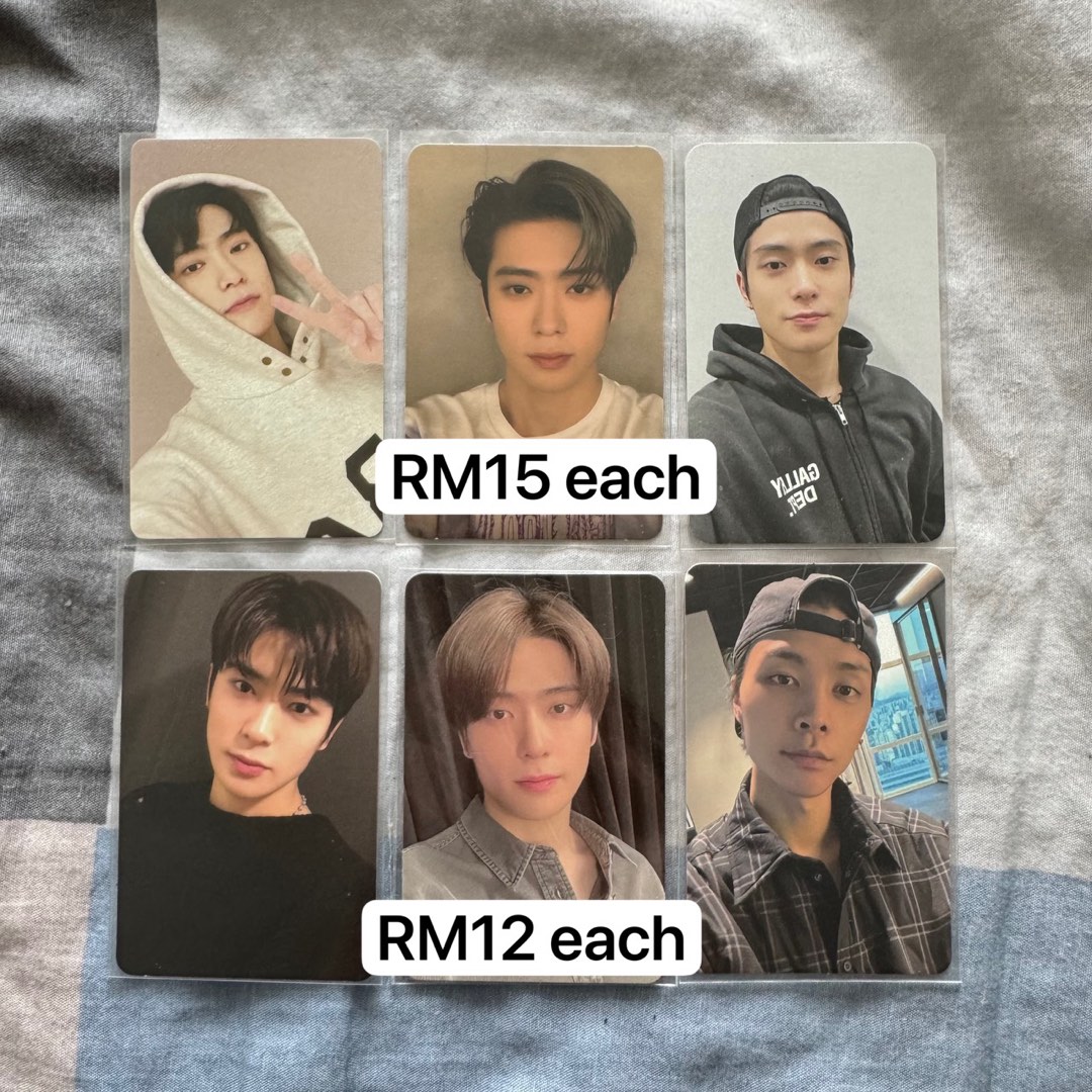 JAEHYUN JOHNNY NCT 127 PHOTOCARDS, Hobbies & Toys, Collectibles ...