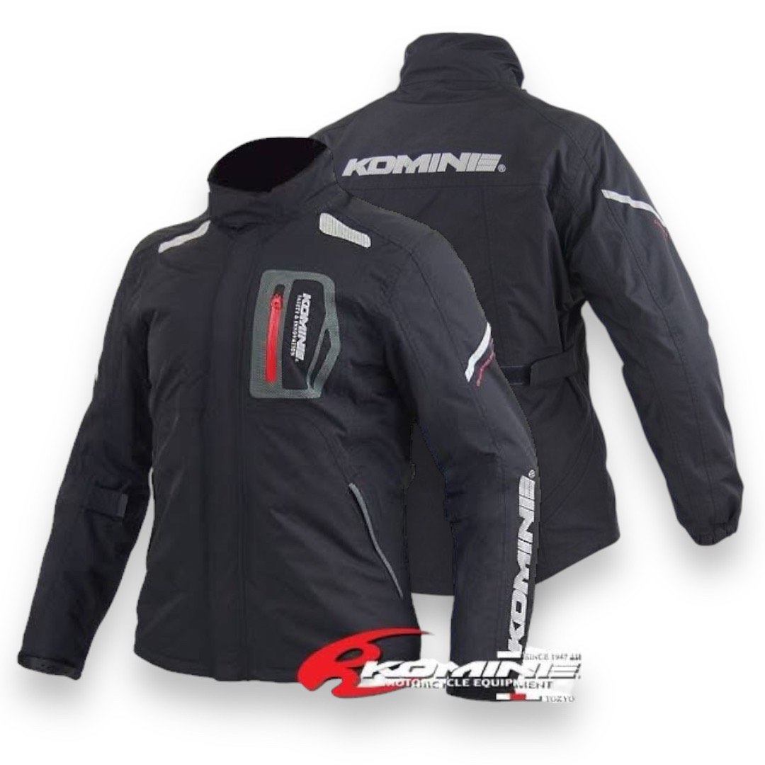 Jaket motor touring racing Komine Japan original biker windproof wind ...