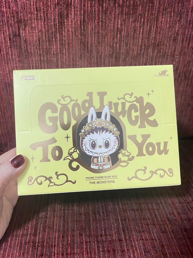 Labubu Good Luck To You Thailand Exclusive Pendant, Hobbies & Toys ...