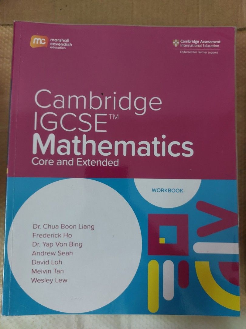 [LIKE NEW] Marshall Cavendish Cambridge IGCSE Core and Extended ...