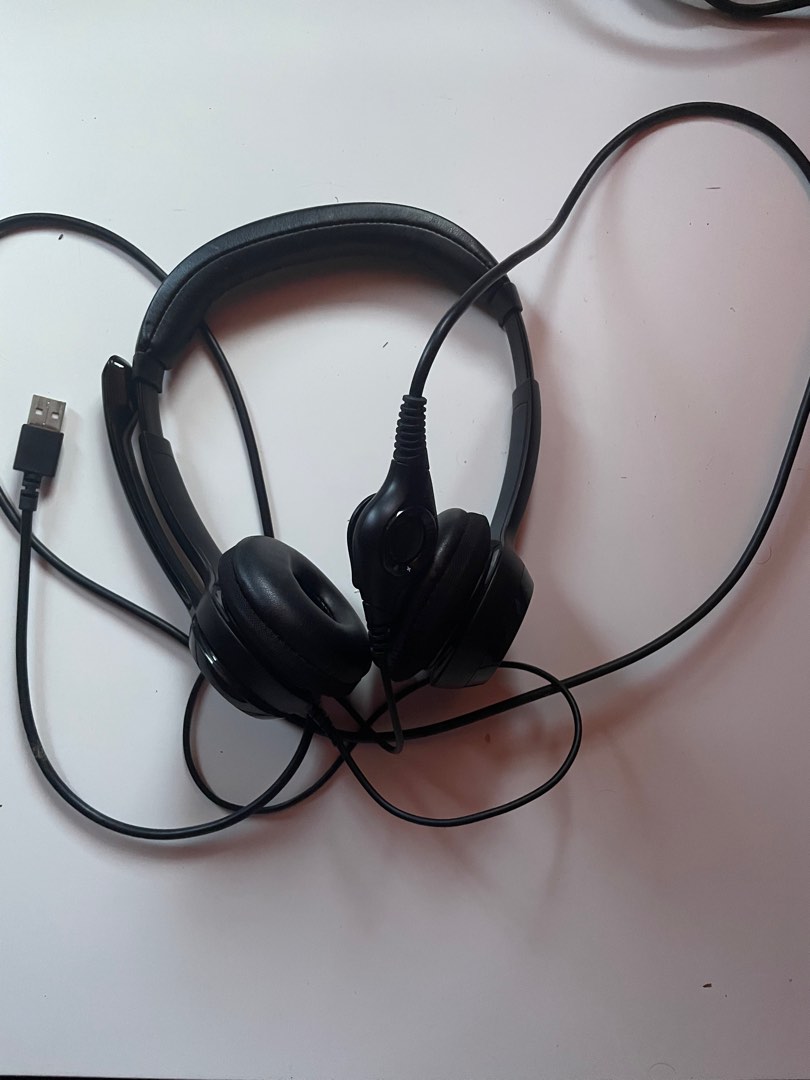 Logi headset, Audio, Headphones & Headsets on Carousell