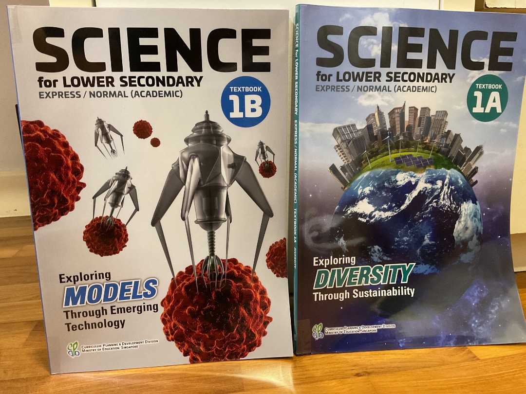 Lower Secondary Science 1A & 1B Textbooks (Express/NA), Hobbies & Toys ...