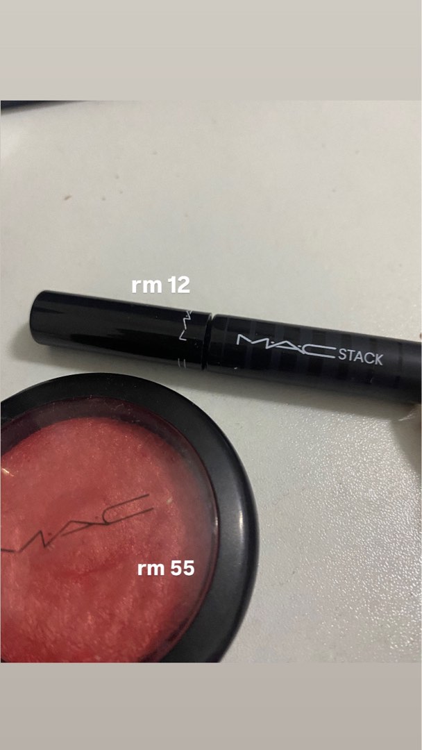 MAC mascara & blusher, Beauty & Personal Care, Face, Makeup on Carousell