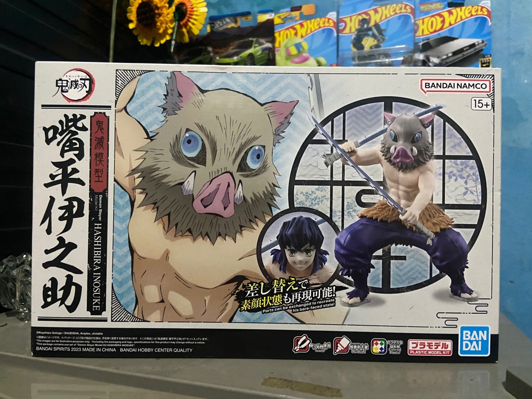 Model kit plastic inosuke demon slayer bandai gunpla gundam, Toys ...