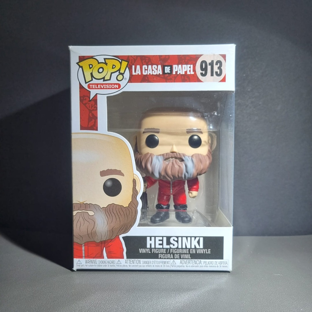 Money Heist - Helsinki Funko Pop, Hobbies & Toys, Toys & Games on Carousell