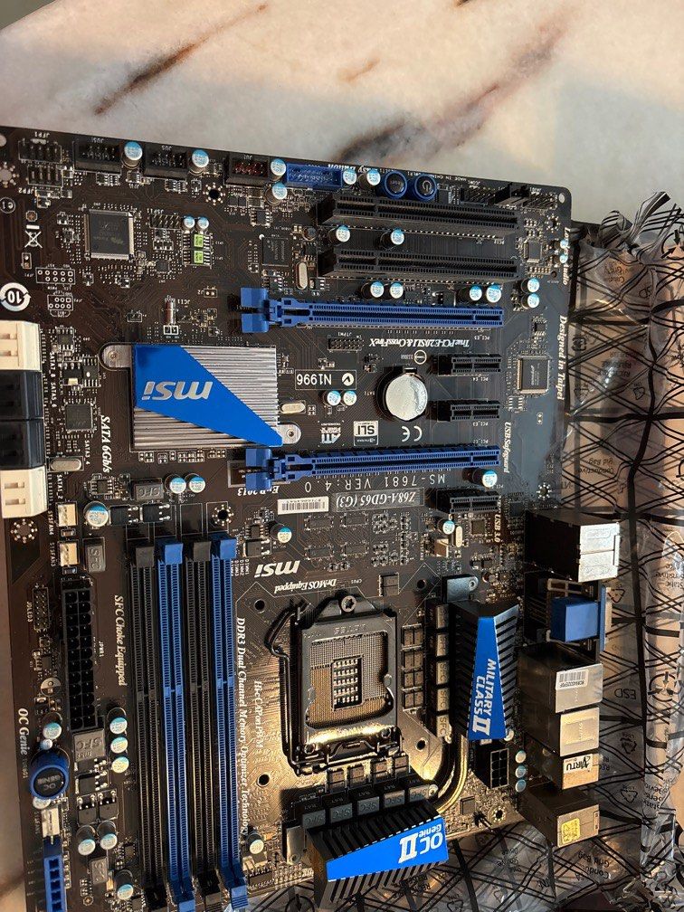 MSI z68-gd65 motherboard, Computers & Tech, Parts & Accessories ...