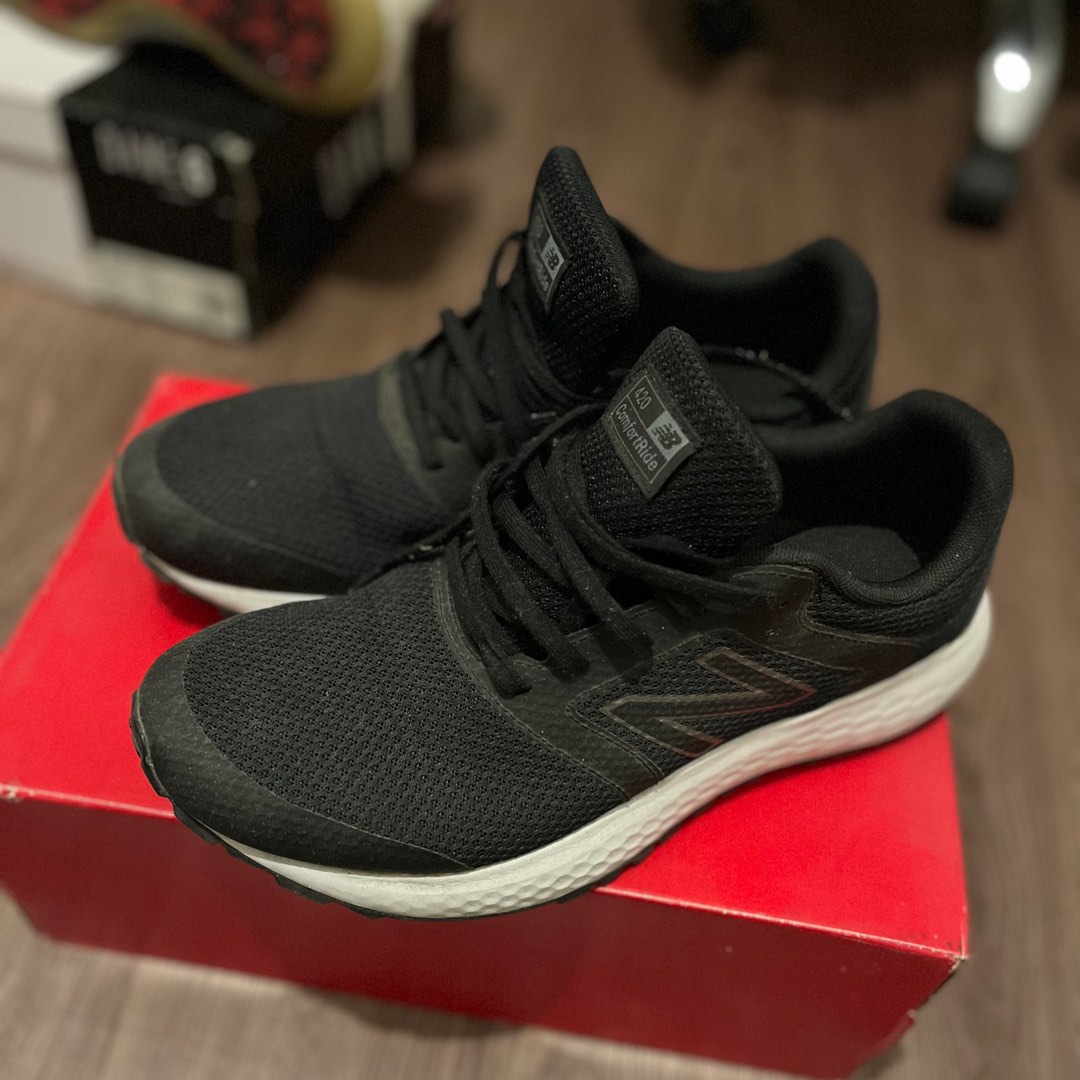 NEW BALANCE 420 RUNNING JOGGING ORIGINAL, Fesyen Pria, Sepatu ...