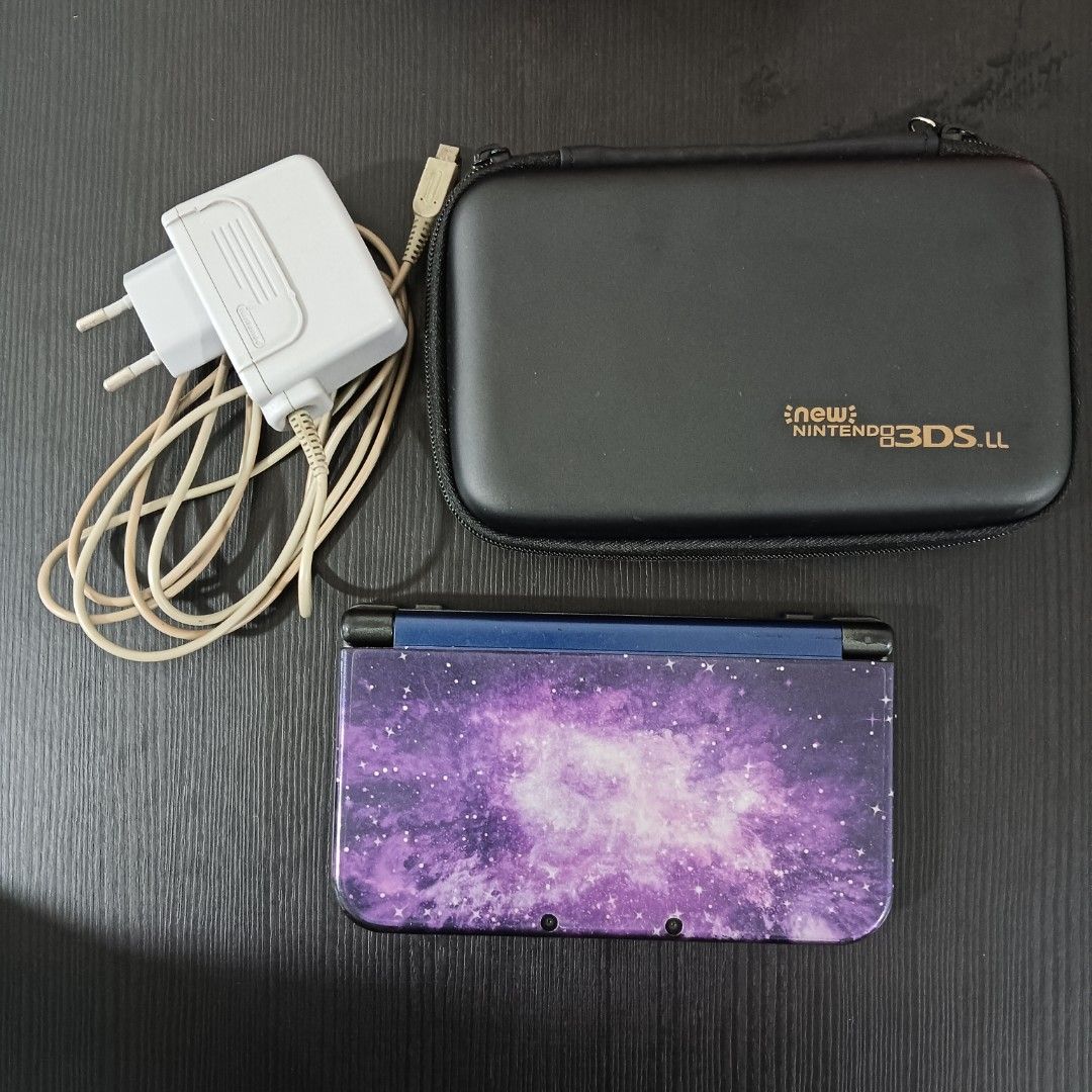 Nintendo New 3DS XL Purple Galaxy - Jailbreak 128gb, Video Gaming ...