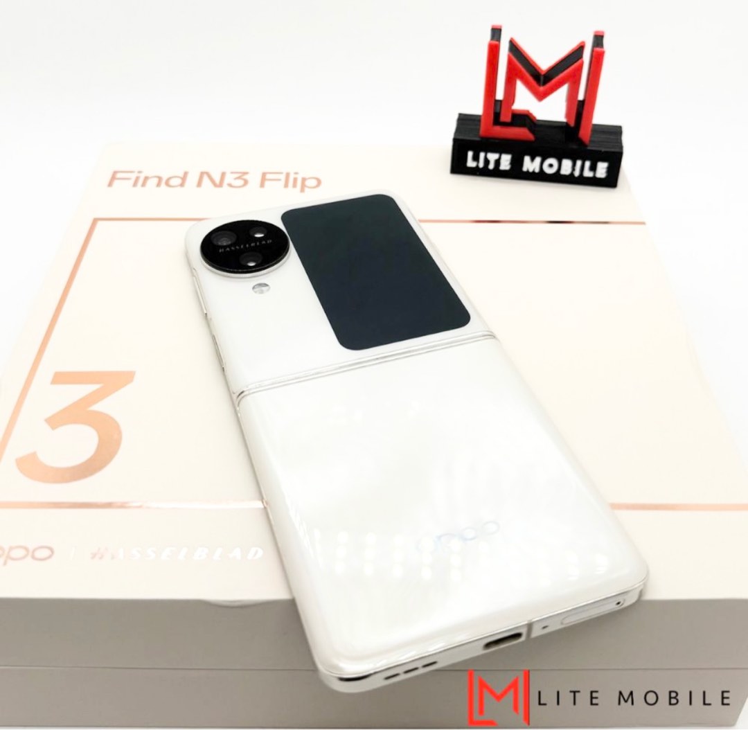 Oppo Find N3 Flip Cream Gold 256GB, Mobile Phones & Gadgets, Mobile ...