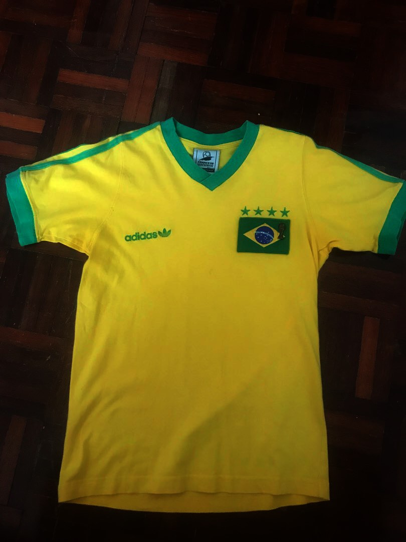 Original adidas Brazil, Men's Fashion, Activewear on Carousell