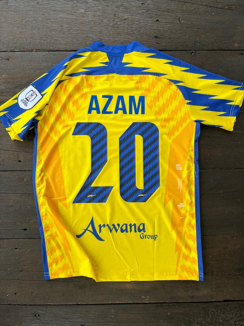 Original Player Issue Sri Pahang FC Home Kit 2024/25 - (AZAM 20), Azam ...