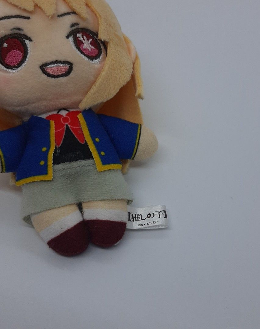 Oshi no Ko Standing Uniform Version Ruby Hoshino Keychain Plush ...