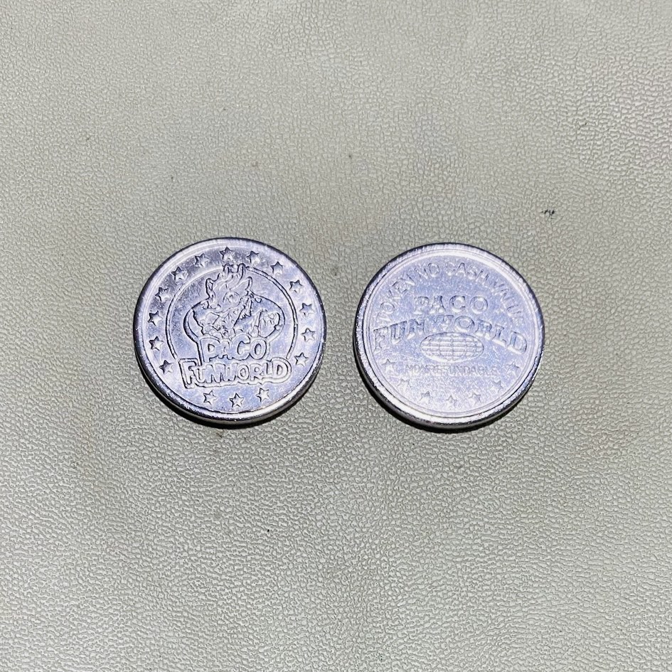 PACO Fun world claw machine coins (please read the description ...