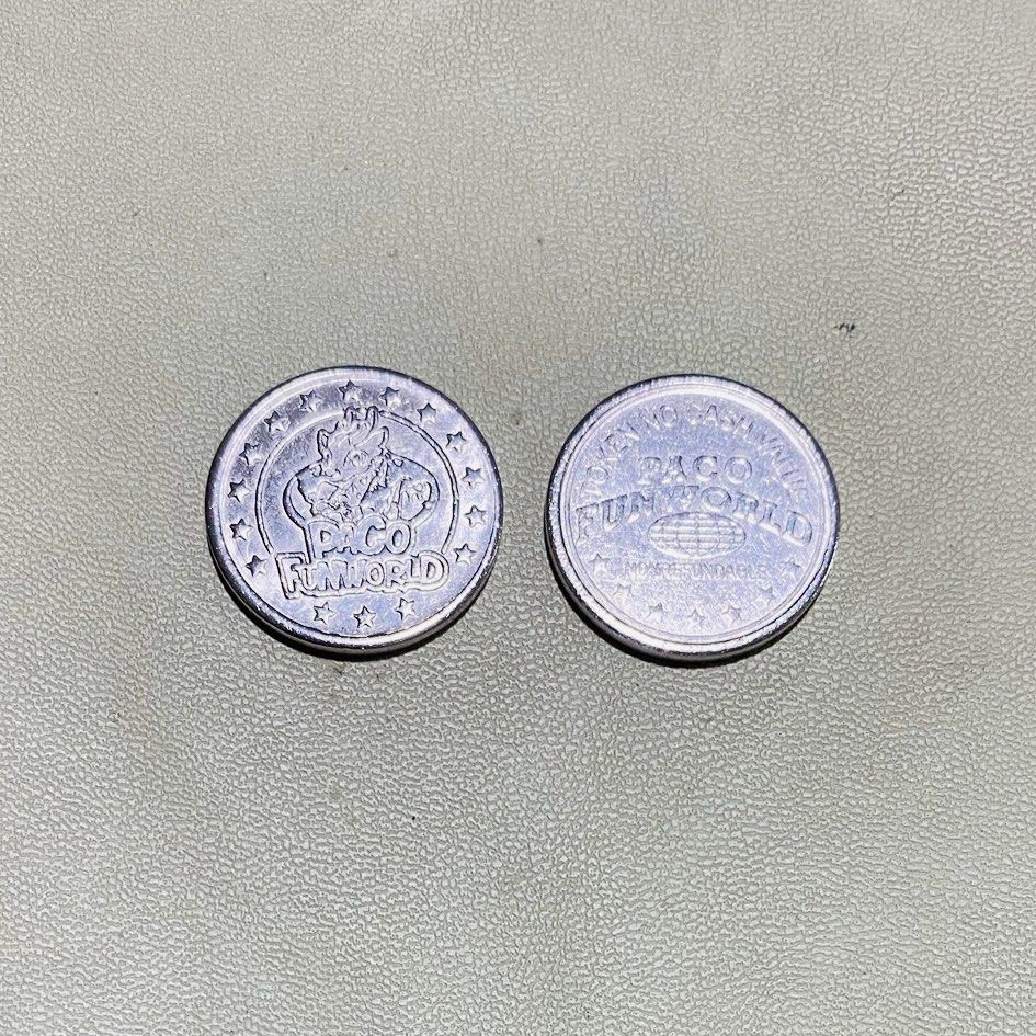 PACO Fun world claw machine coins (please read the description ...