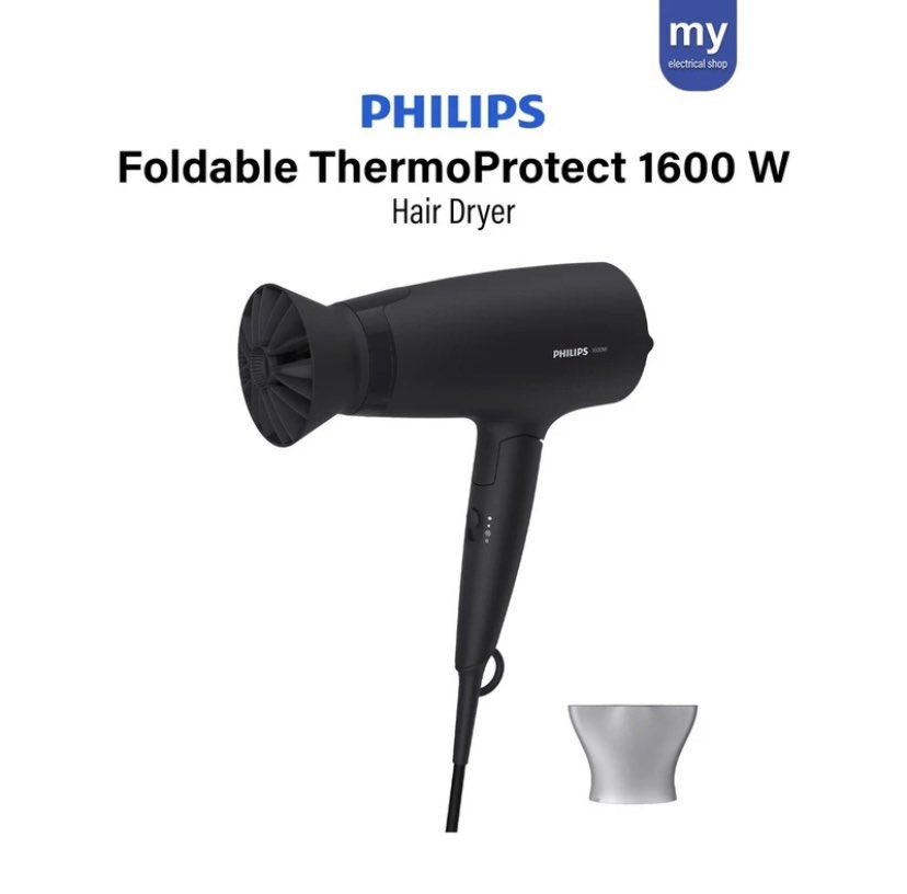 Philips Foldable Hair Dryer BHD308 Series 3000, Beauty & Personal Care, Hair on Carousell