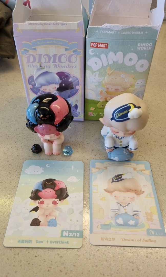 Pop Mart x Dimoo World - Lot of 2, Hobbies & Toys, Toys & Games on ...