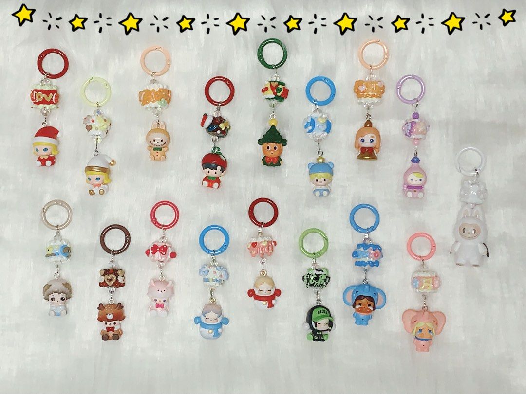 Popmart Popbean Christmas Party Series + Dimoo Pink HK Exclusive + SP ...