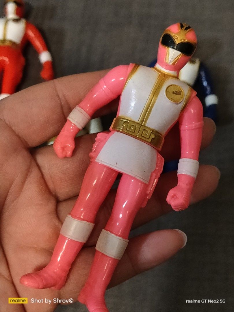 Power Rangers Gosei Sentai Dairanger Soft Vinyl Figure 5.5Inch, Hobbies ...