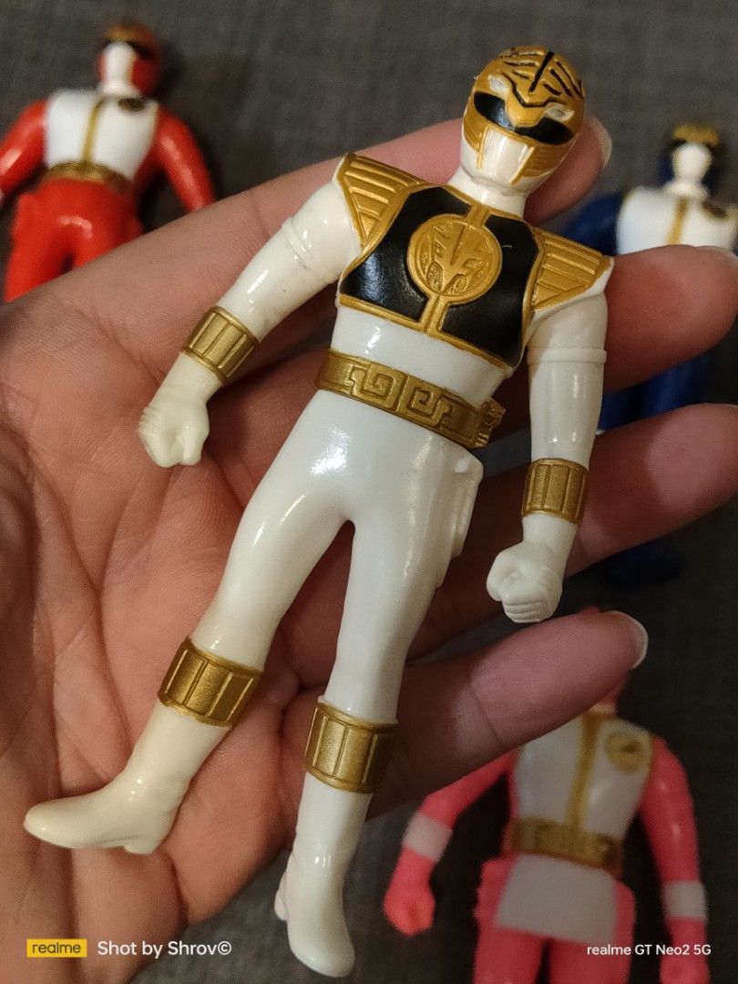 Power Rangers Gosei Sentai Dairanger Soft Vinyl Figure 5.5Inch, Hobbies ...