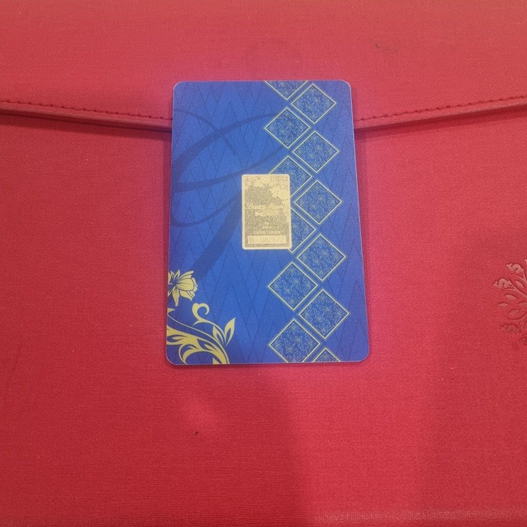 Public Gold Bunga Mas 5g Gold Bar 999.9, Hobbies & Toys, Collectibles ...