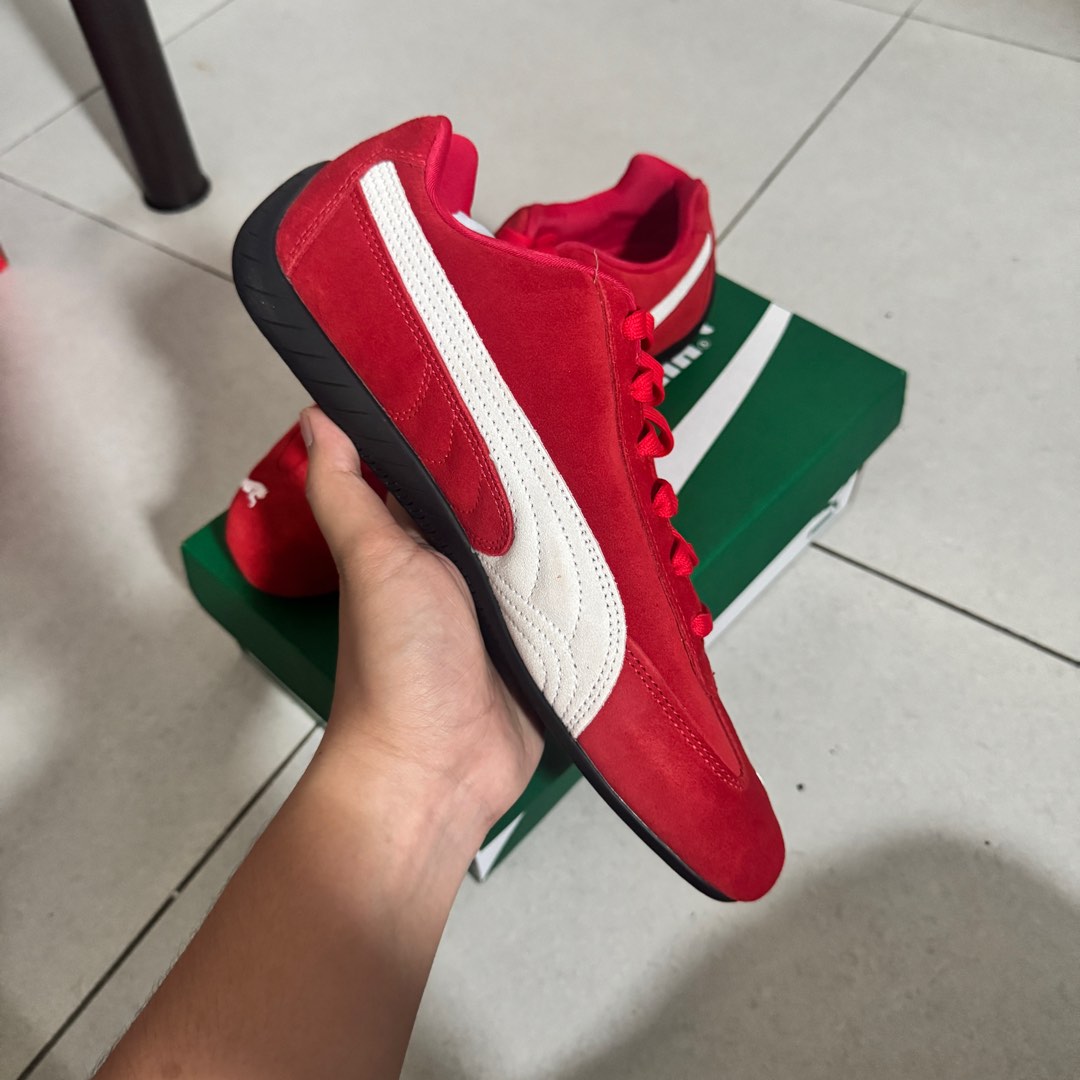 PUMA SPEEDCAT RED, Men's Fashion, Footwear, Sneakers on Carousell