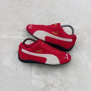 PUMA SPEEDCAT RED, Fesyen Pria, Sepatu , Sneakers di Carousell