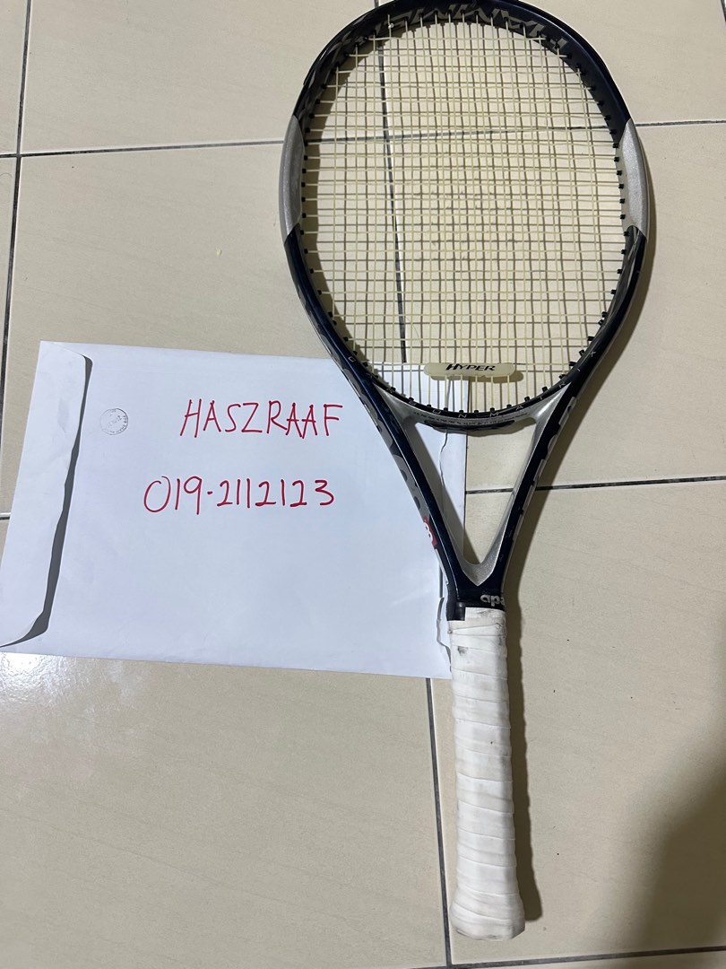 Raket Wilson Hammer 5 Carbon Matrix Tennis Tenis, Sports Equipment ...