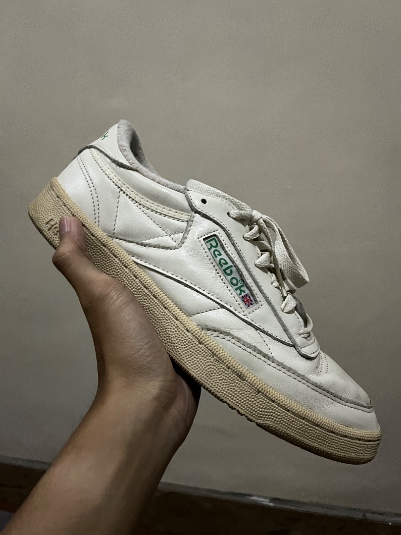 Reebok Club C 85 Vintage, Fesyen Pria, Sepatu , Sneakers di Carousell