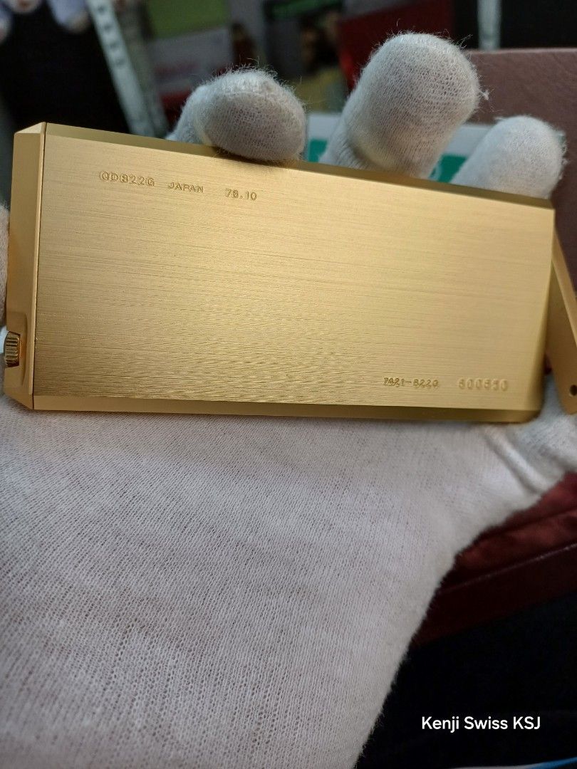 Seiko Quartz Digital Chronograph clock Travel Alarm GP Full set NOS ...