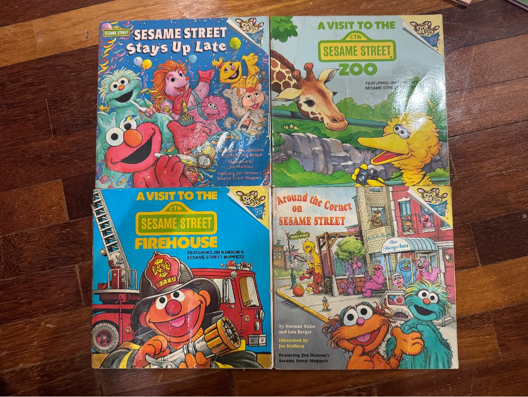 Sesame Street golden book series, Hobbies & Toys, Books & Magazines ...
