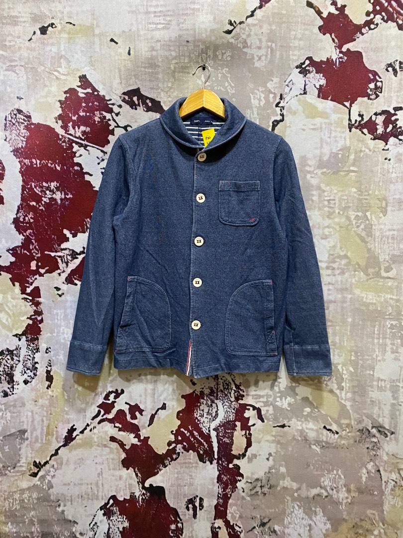 Ships Chore Blue Jacket, Men's Fashion, Coats, Jackets and Outerwear on ...