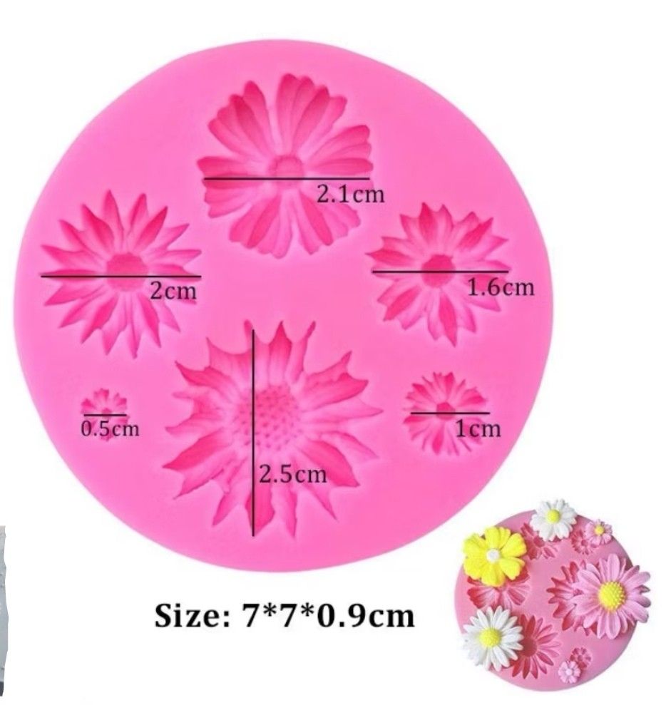 Silicone mold flower, Hobbies & Toys, Stationery & Craft, Craft ...
