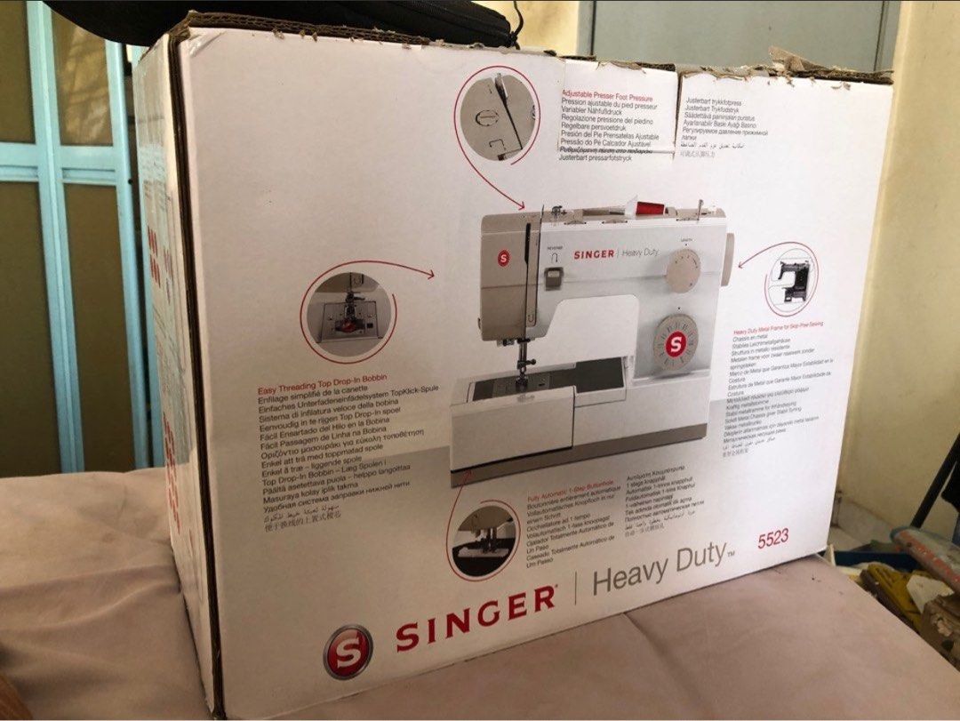 Singer Heavy Duty 5523, TV & Home Appliances, Other Home Appliances on ...