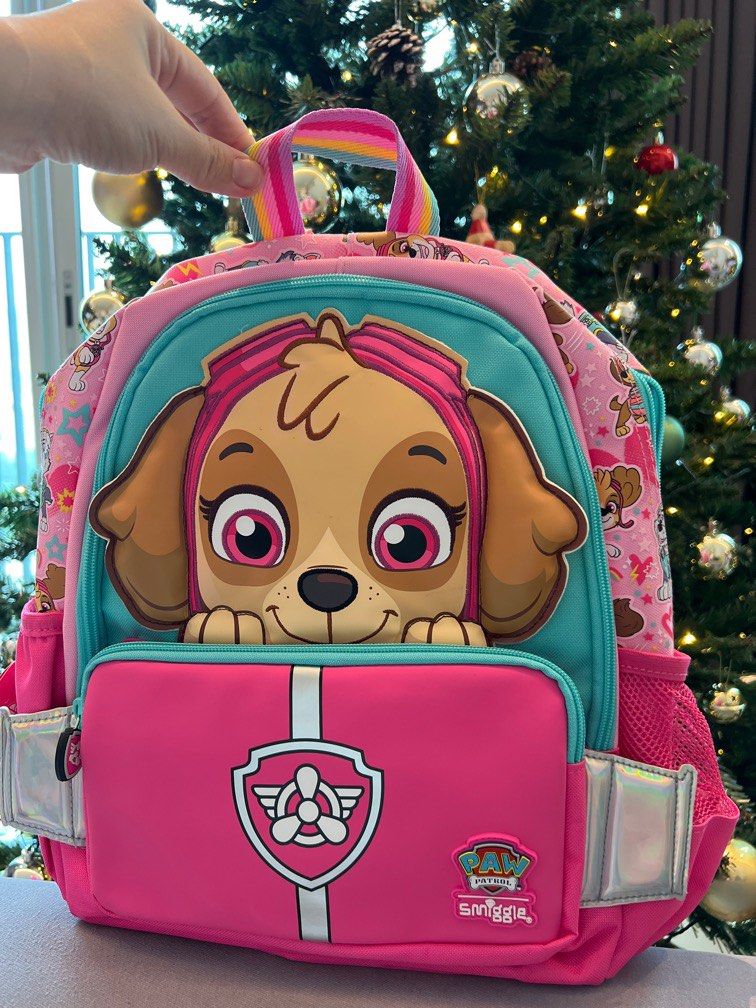 Smiggle Paw Patrol Junior Character Backpack, Babies & Kids, Babies ...