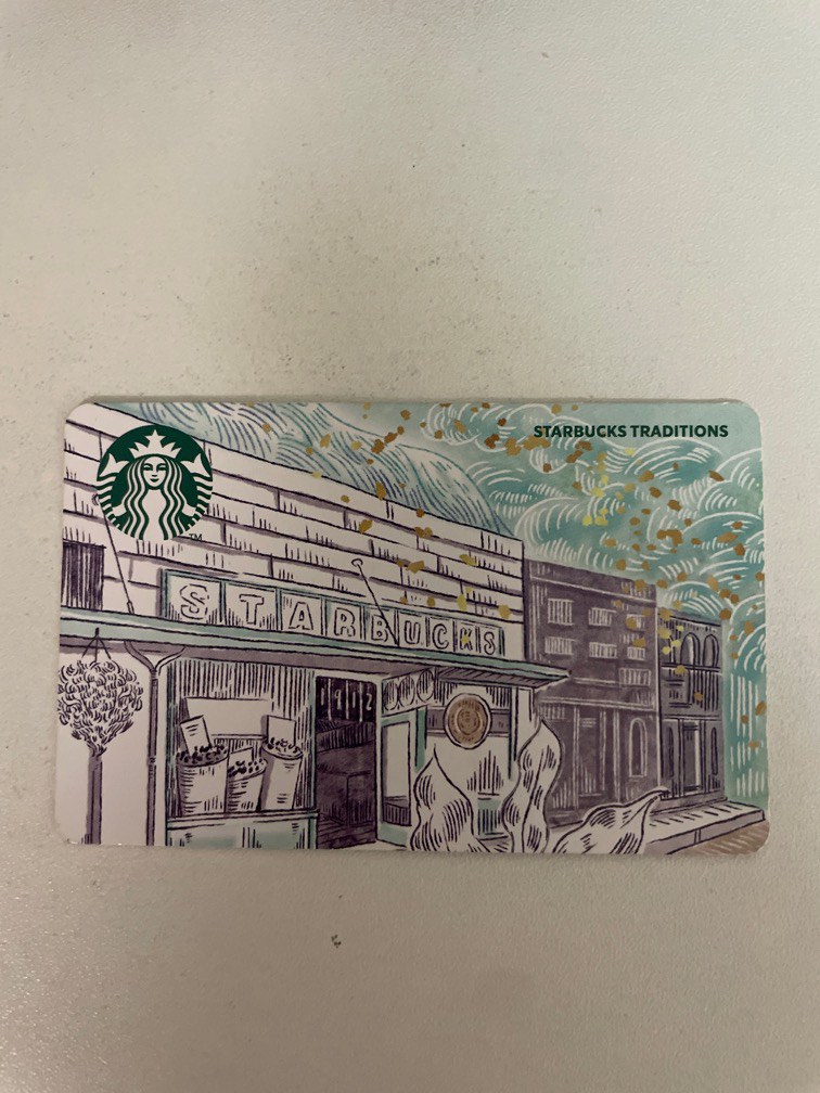 Starbucks Card 2024 ( 17 stickers ), Tickets & Vouchers, Store Credits ...