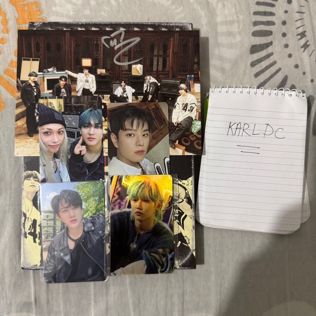 STRAY KIDS SIGNED HOP SKZHOP ALBUM I.N Jeongin, Hobbies & Toys ...