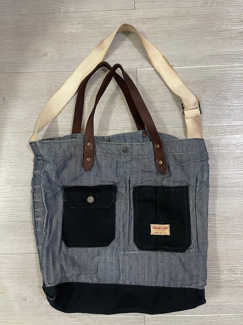 sugar cane tote 2 way bag, Men's Fashion, Bags, Sling Bags on Carousell