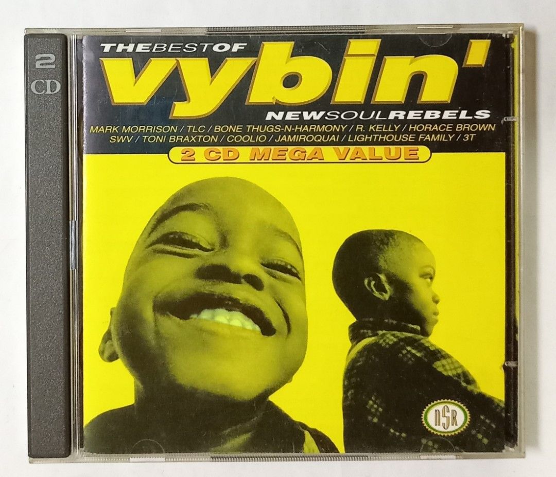 The Best of Vybin' 2CD (56) TLC R.Kelly Toni Braxton Coolio Jamiroquai ...