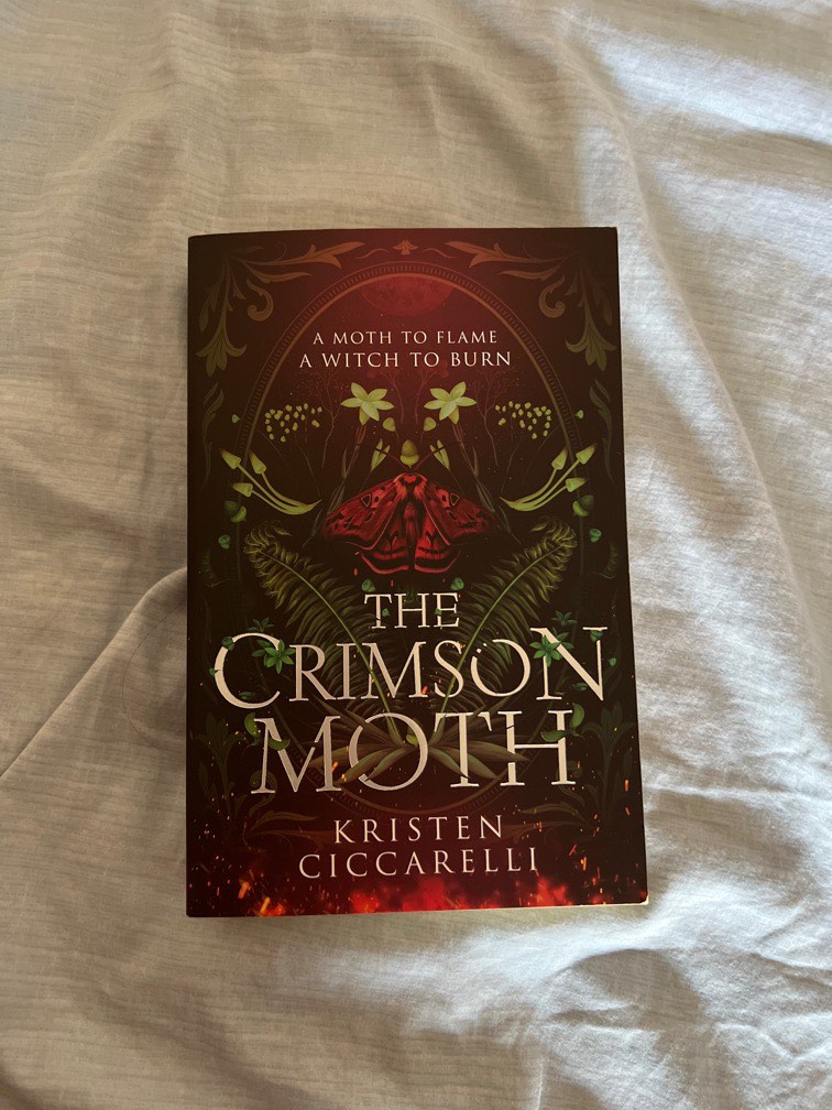The Crimson Moth - Kristen Ciccarelli #booktok, Hobbies & Toys, Books ...