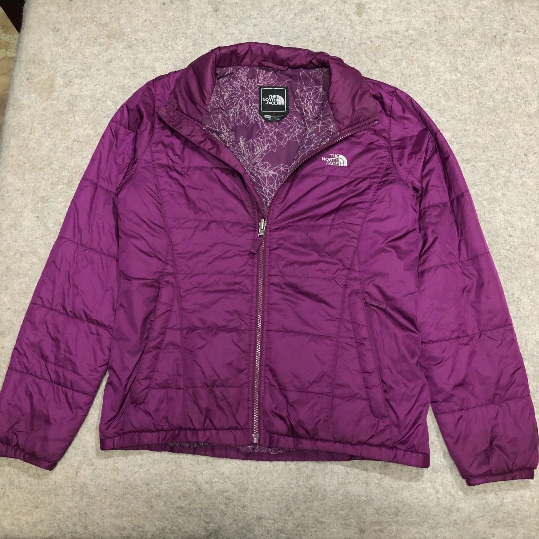 THE NORTH FACE TNF Apex Down Quilted Puffer Jacket Purple Size Womens Medium Winter Snow, Women ...
