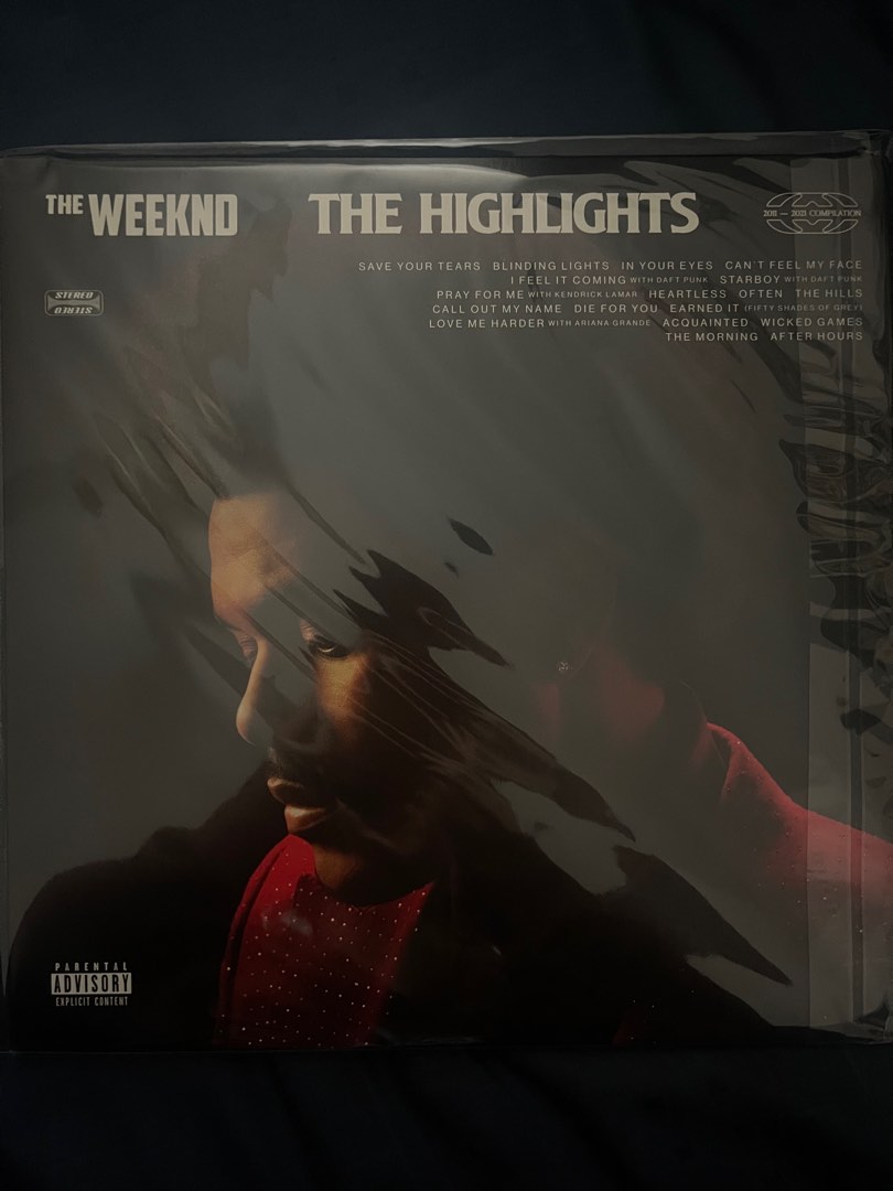 The Weeknd The Highlights 2LP Vinyl, Hobbies & Toys, Music & Media ...