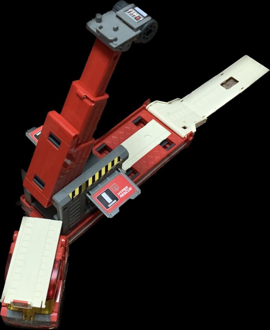 Tomica Takara Tomy Hyper Rescue Container Carrier Crane, Hobbies & Toys ...