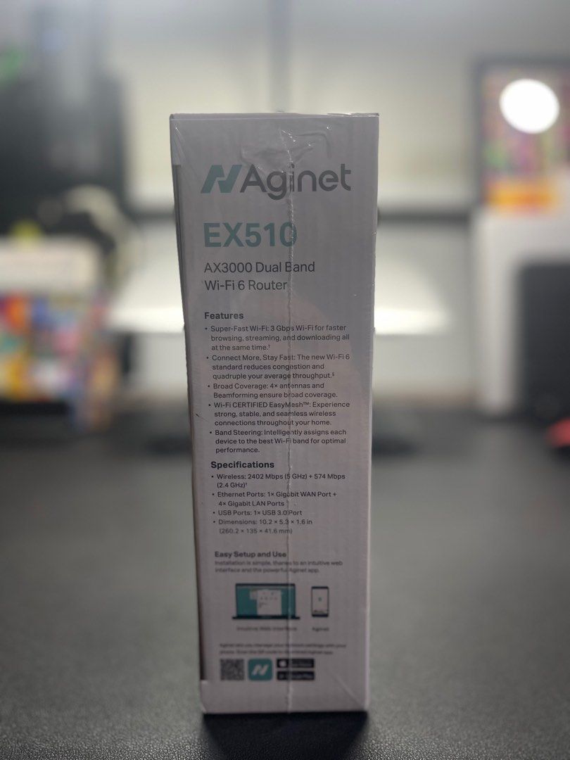 TP-LINK | Naginet | EX 510 | AX3000 Dual Band Wi-Fi 6 Router, TV & Home ...