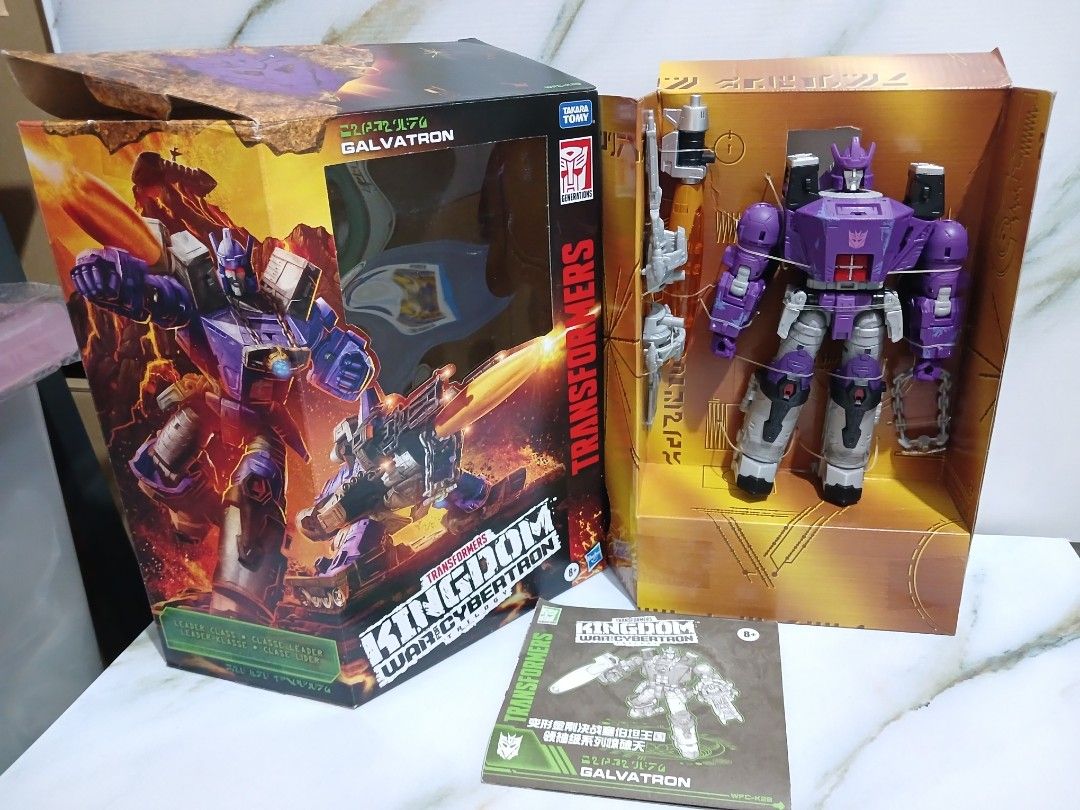TRANSFORMERS KINGDOM GALVATRON MIB NEW UNUSED, Hobbies & Toys, Toys ...