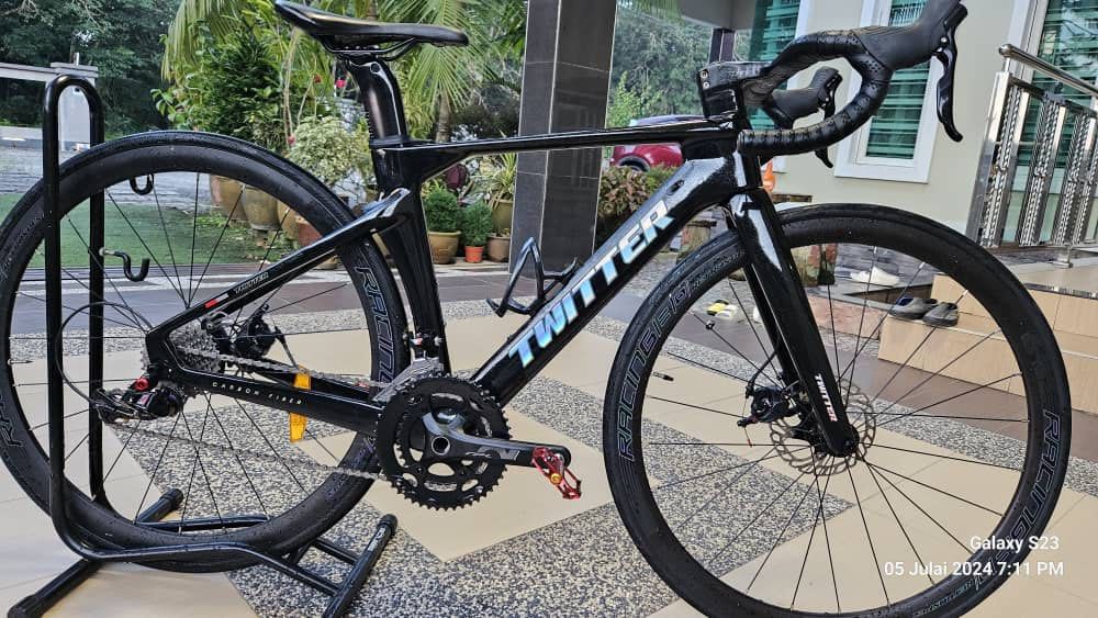 Twitter Bicycle 11 speed saiz 46, Sports Equipment, Bicycles & Parts ...