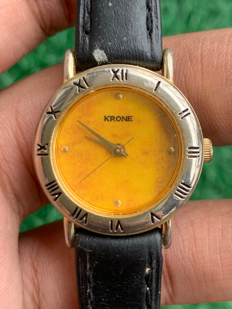 Vintage Krone Watch, Women's Fashion, Watches & Accessories, Watches on ...